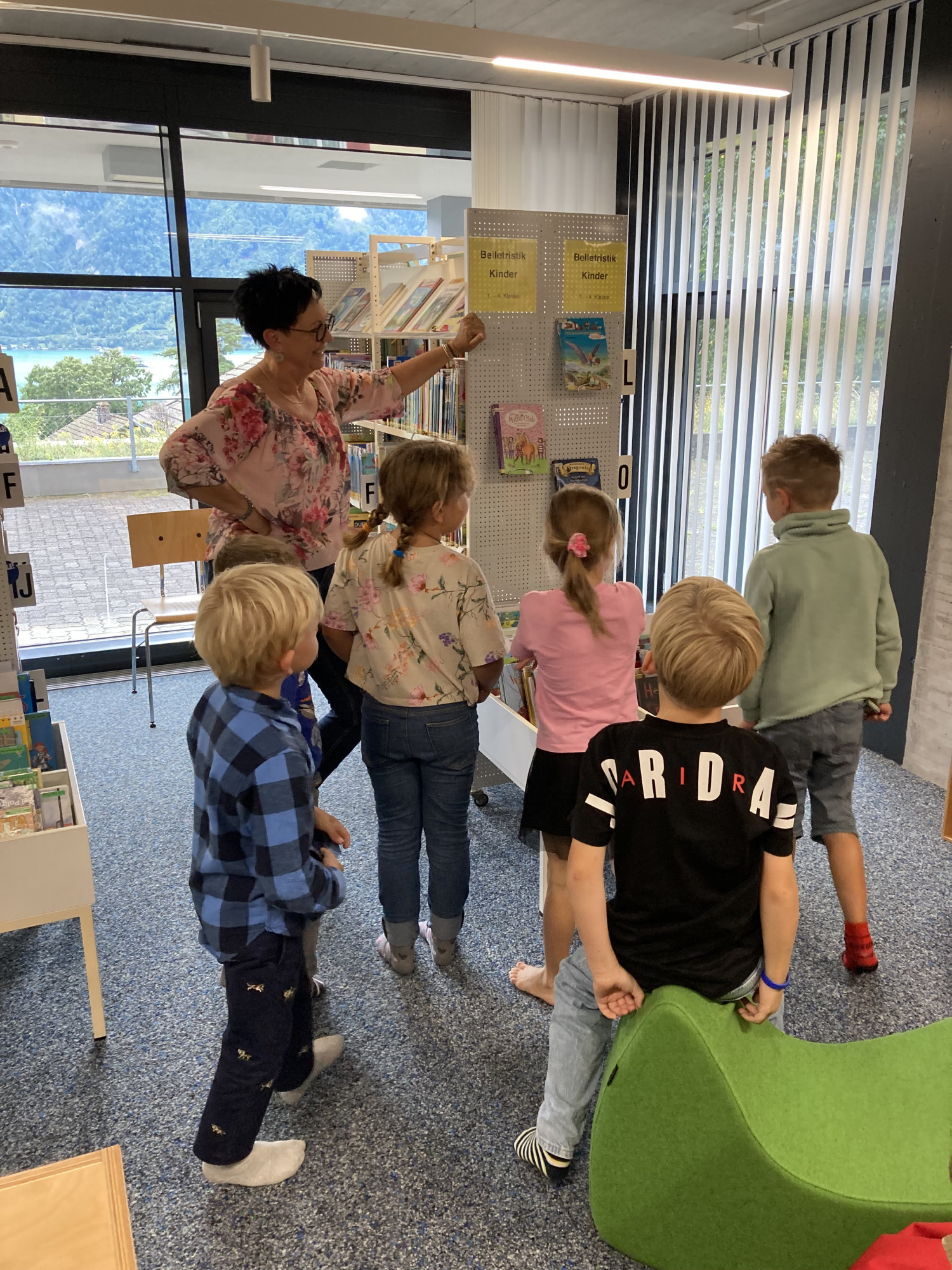 Der Kindergarten Gehren See in der Bibliothek